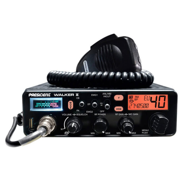 Président Walker II 40 canaux 4 watt AM/FM ASC - GoTechnique