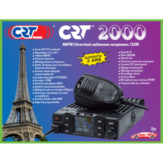CRT 2000H CB AM/FM SQL AUTO - GoTechnique