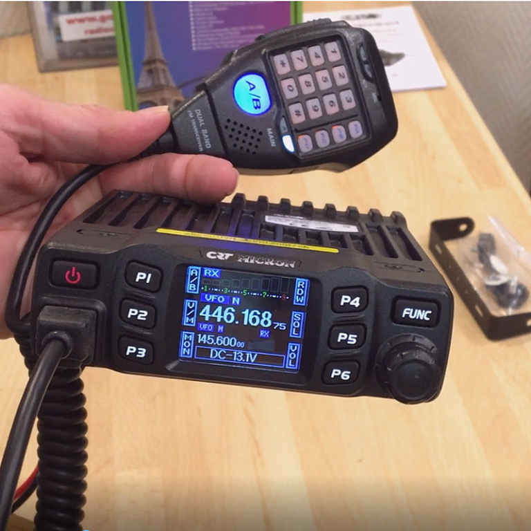 CRT MICRON BIBANDE VHF/UHF MOBILE - GoTechnique