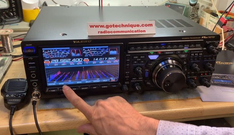 Yaesu FTDX-101D Base Radioamateur HF/50/70MHz - GoTechnique