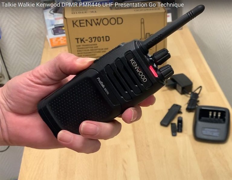 KENWOOD TK3701 TALKIE PMR446 DIGIT. - GoTechnique